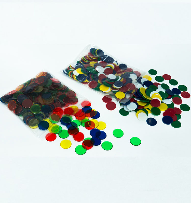 Hot Sale 2.2cm Plastic Colored Counting Chips Counting Math Toys ...