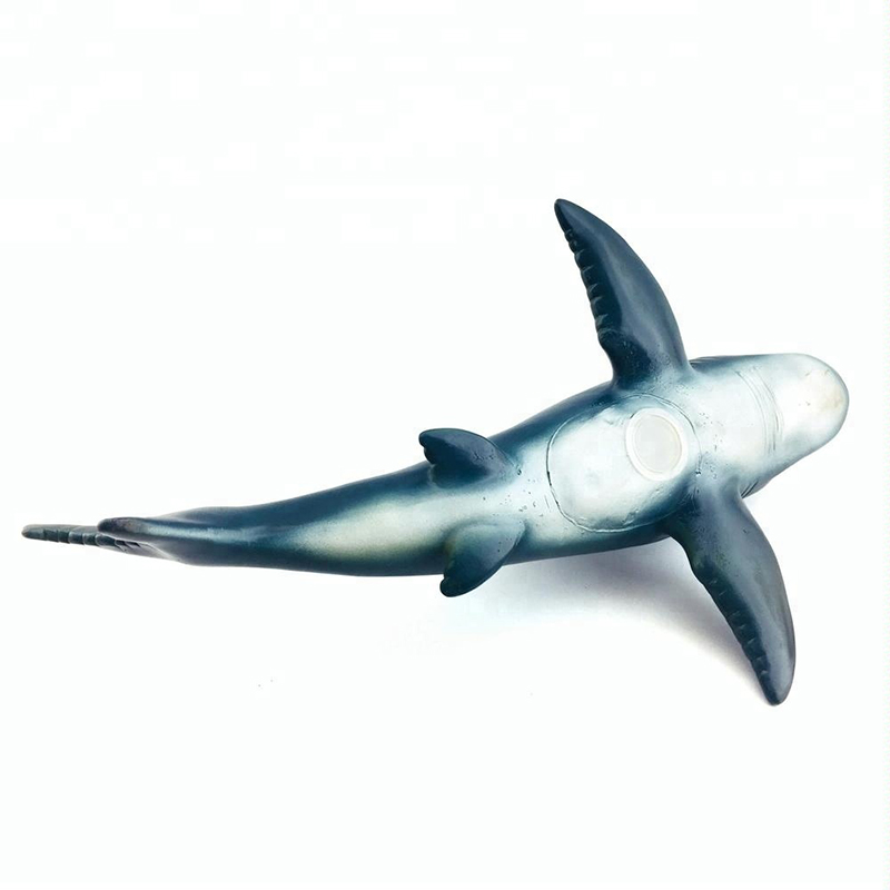 Funny Mini Vinyl Toy Figure Plastic Injection PVC Shark Animals Toy ...